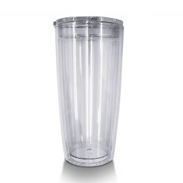 Thermo double transparent glass wall.